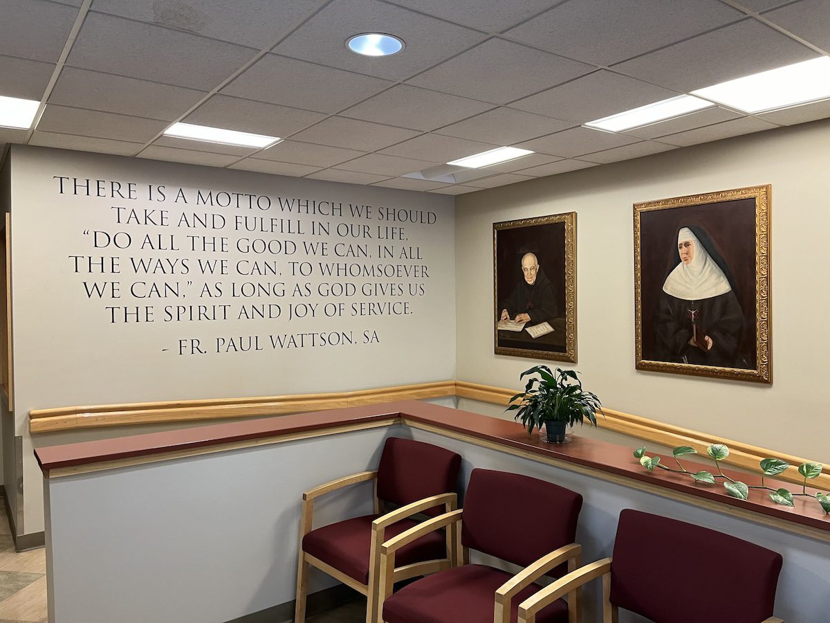 History and Future Meet in Newly Redesigned Lobby - Franciscan Friars ...
