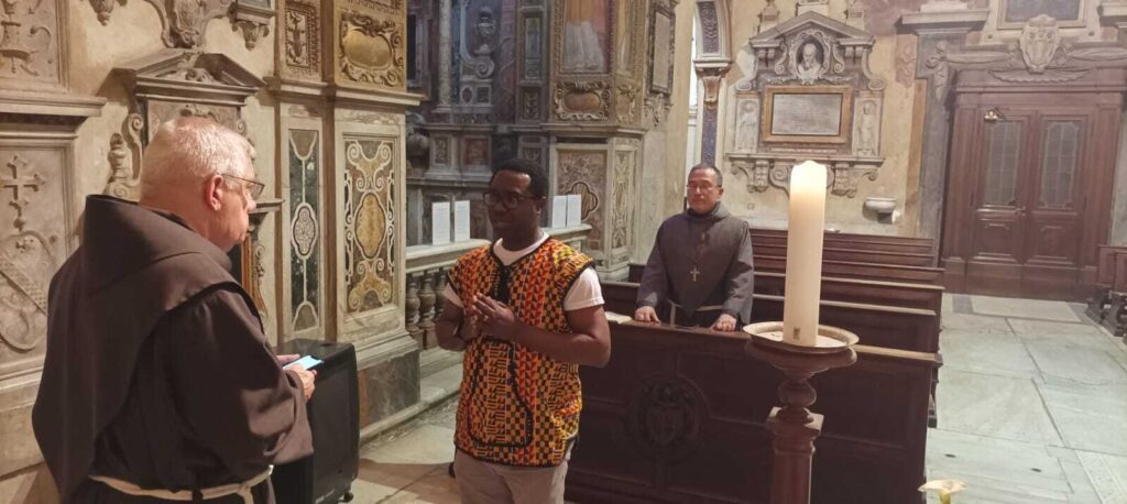Entry into Postulancy in Rome of Charles Okorie, PSA - Franciscan ...